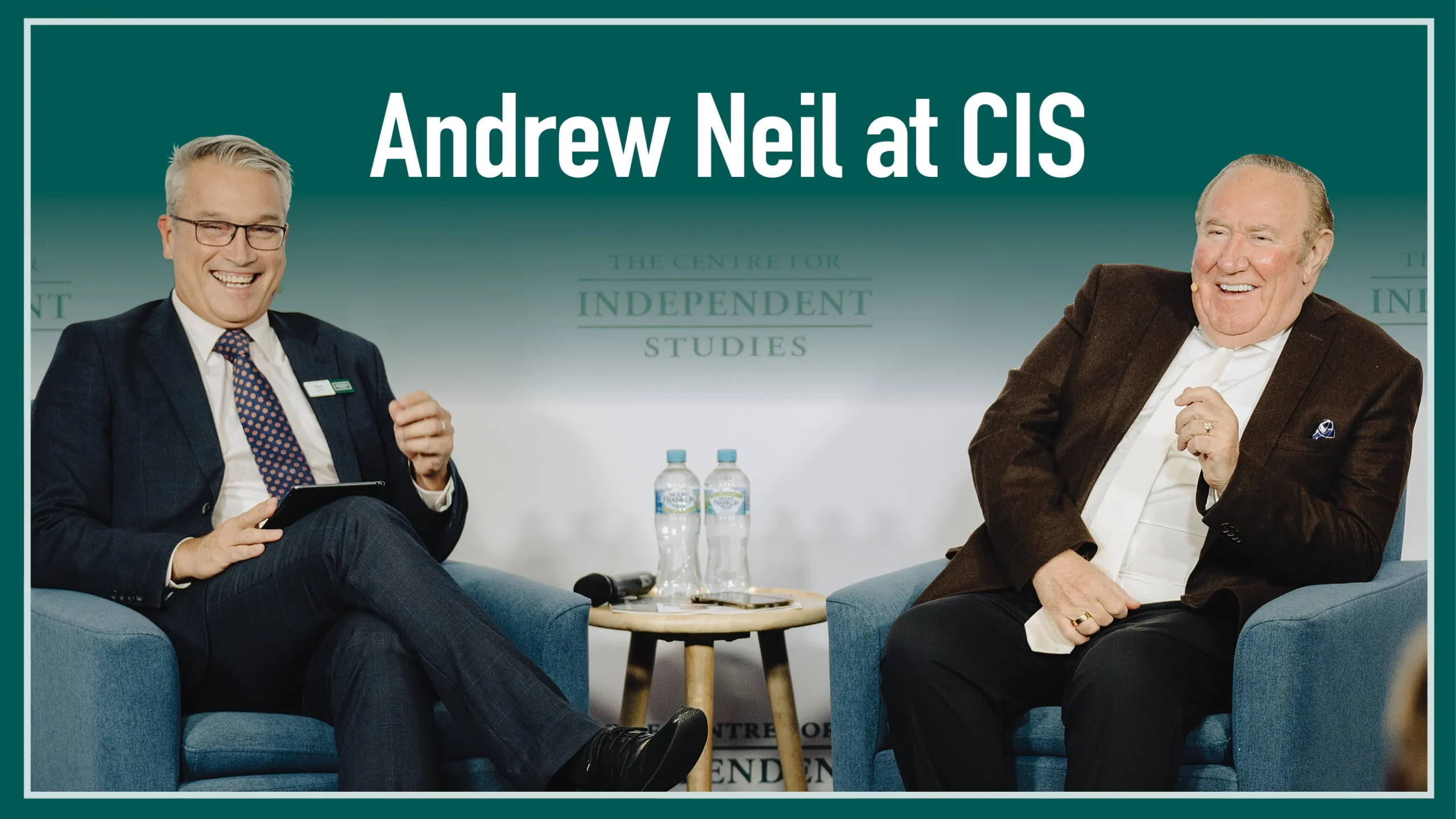 Andrew Neil at CIS - The Centre for Independent Studies
