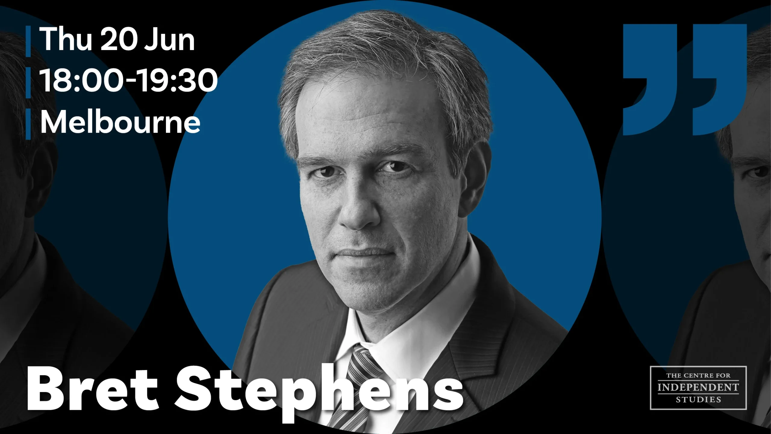The Greater Middle East: Part 2 with Bret Stephens - Melbourne