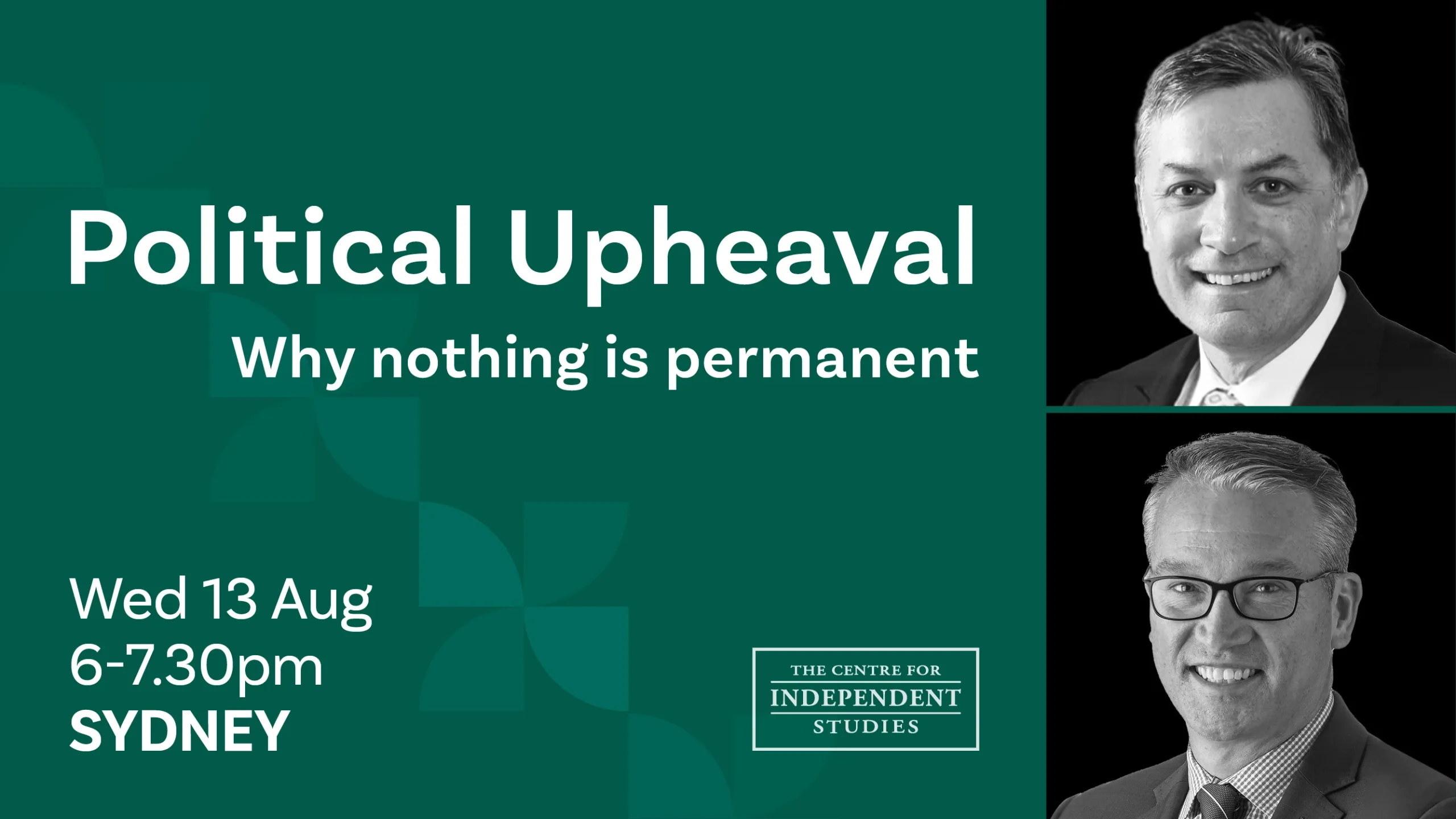 Political Upheaval: Why Nothing is Permanent - The Centre for ...